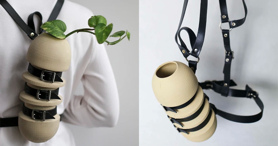 ZHENI Studio 打造首個可穿戴花瓶 | Hypebeast