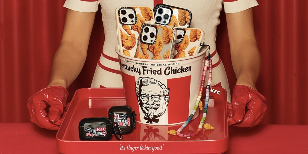 吮指回味！CASETiFY 攜手肯德基 KFC 打造全新聯乘配件系列 | Hypebeast