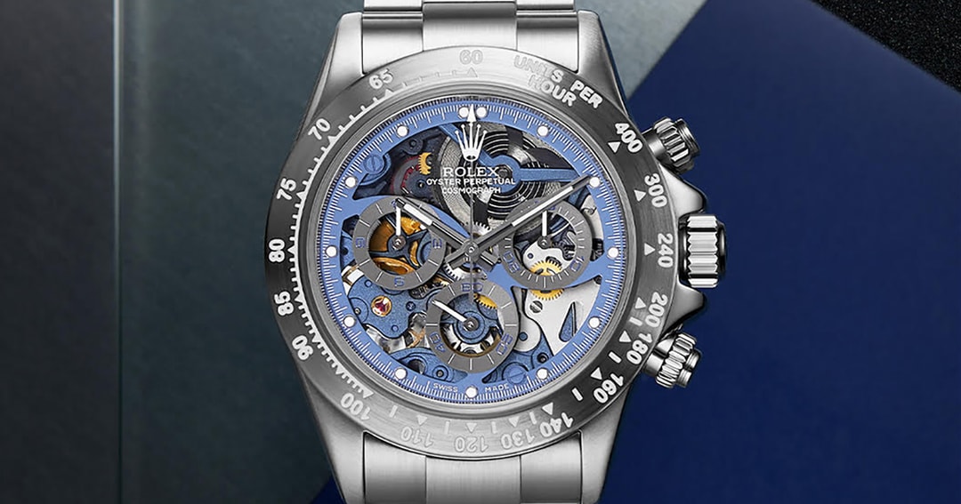 Skeleton Concept 打造全新 Rolex Daytona 賽車主題鏤空定製錶款 | Hypebeast