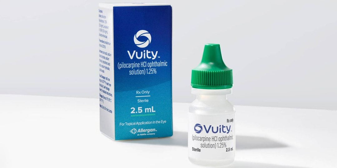 美國食品藥物管理局批准首款「老花眼」眼藥水 VUITY | Hypebeast