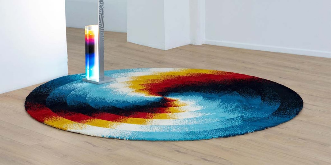 當代藝術家 Felipe Pantone 推出 CHROMADYNAMICA 圓形地毯 | Hypebeast