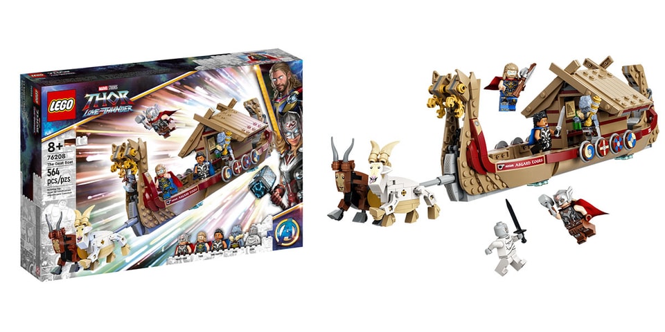 LEGO《Thor: Love and Thunder》「山羊船 The Goat Boat」積木套組正式發佈 | Hypebeast