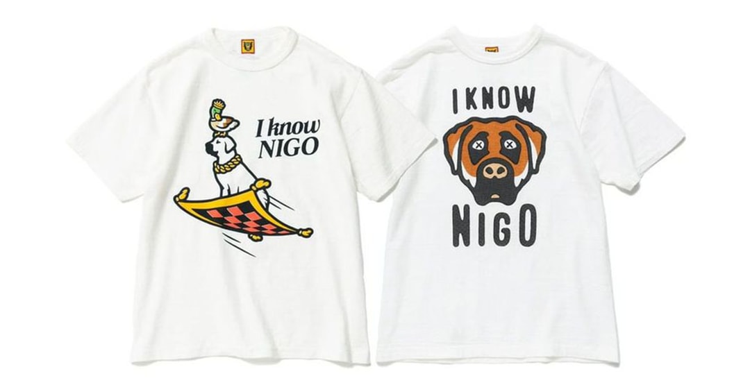 HUMAN MADE 正式發佈 NIGO 最新專輯《I Know NIGO》紀念 T-Shirt | Hypebeast