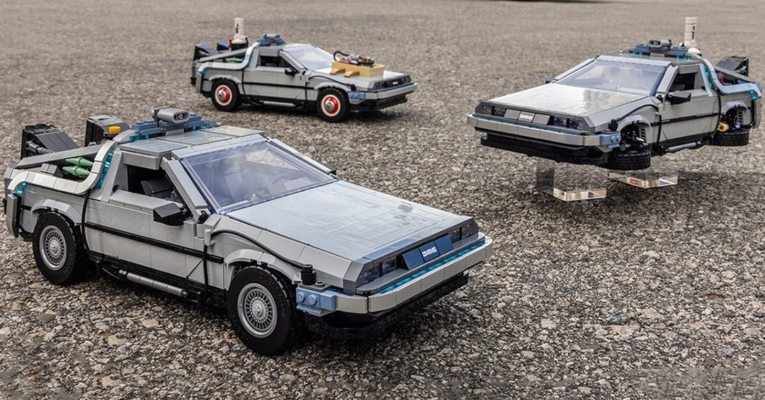 LEGO 實體化《Back To The Future》經典 DeLorean 車款積木模型 | Hypebeast