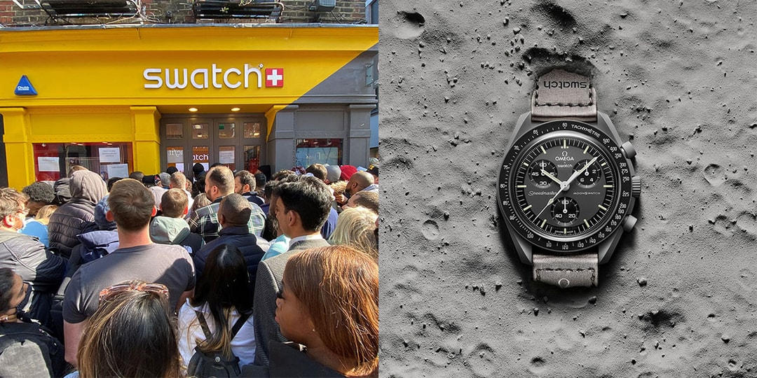 Swatch x OMEGA Speedmaster 聯名登月錶全球各地發售排隊畫面曝光 | Hypebeast