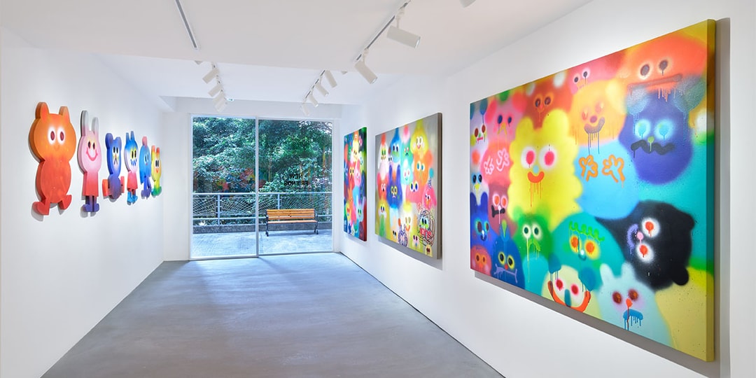 走進 Jon Burgerman 位於 WOAW Gallery 最新個展「New Friends」 | Hypebeast