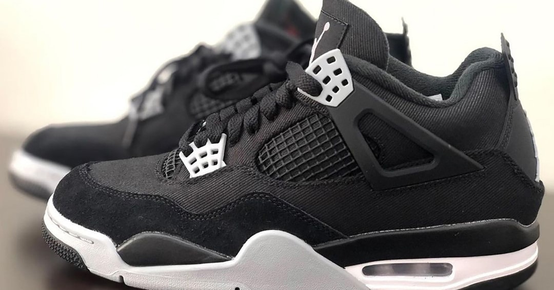 Air Jordan 4 最新配色「Black Canvas」率先曝光 | Hypebeast