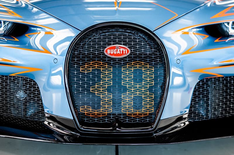 Bugatti Chiron Super Sport 獨一無二定製車型「Vagues de Lumière」正式亮相 | Hypebeast