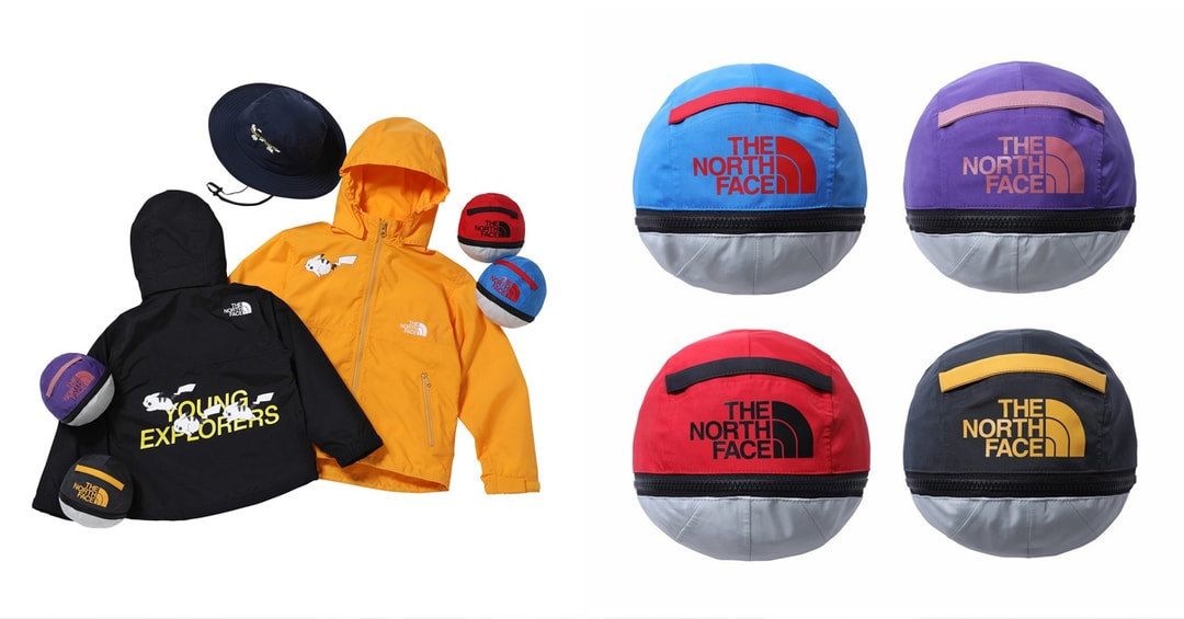 THE NORTH FACE x Pokémon 全新合作系列登場 | Hypebeast