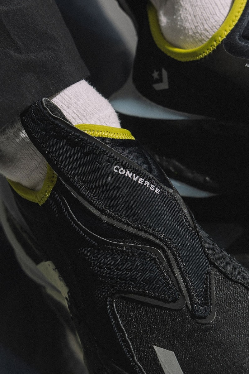 獨家近覽 A-COLD-WALL* x Converse Aeon Active CX 聯名鞋款「Black/Apple Green」配色 ...