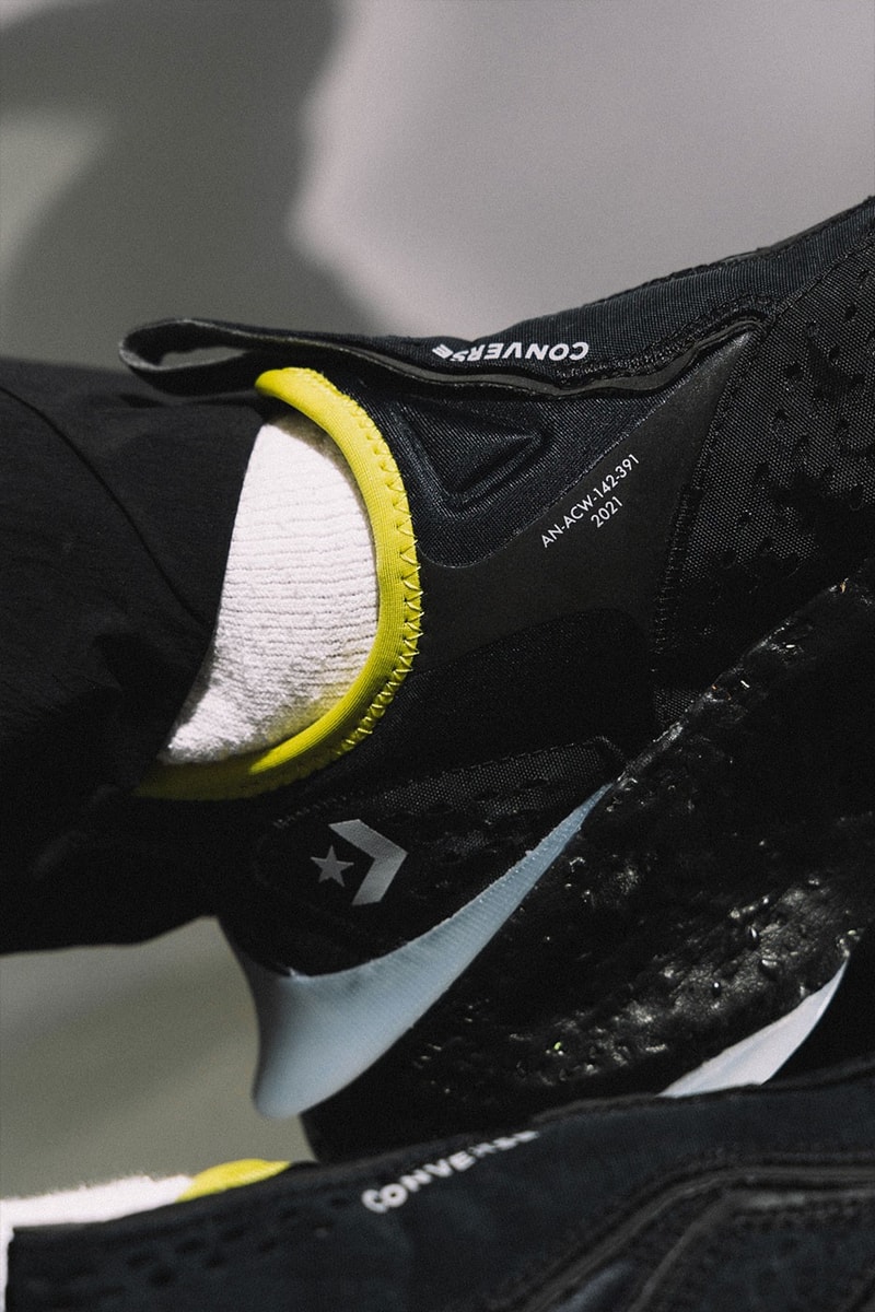 獨家近覽 A-COLD-WALL* x Converse Aeon Active CX 聯名鞋款「Black/Apple Green」配色 ...