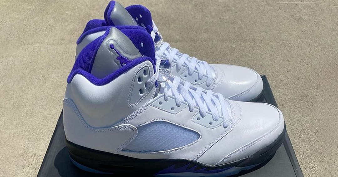 Air Jordan 5 最新配色「Concord」率先曝光 | Hypebeast