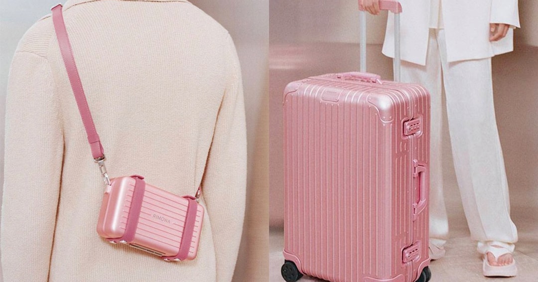 RIMOWA 正式推出限量「玫瑰粉晶」主題膠囊系列 | Hypebeast