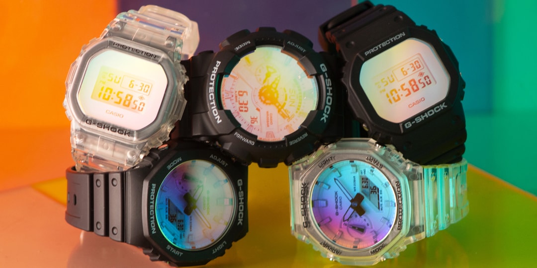 G-SHOCK 推出全新 Iridescent Color 系列 | Hypebeast