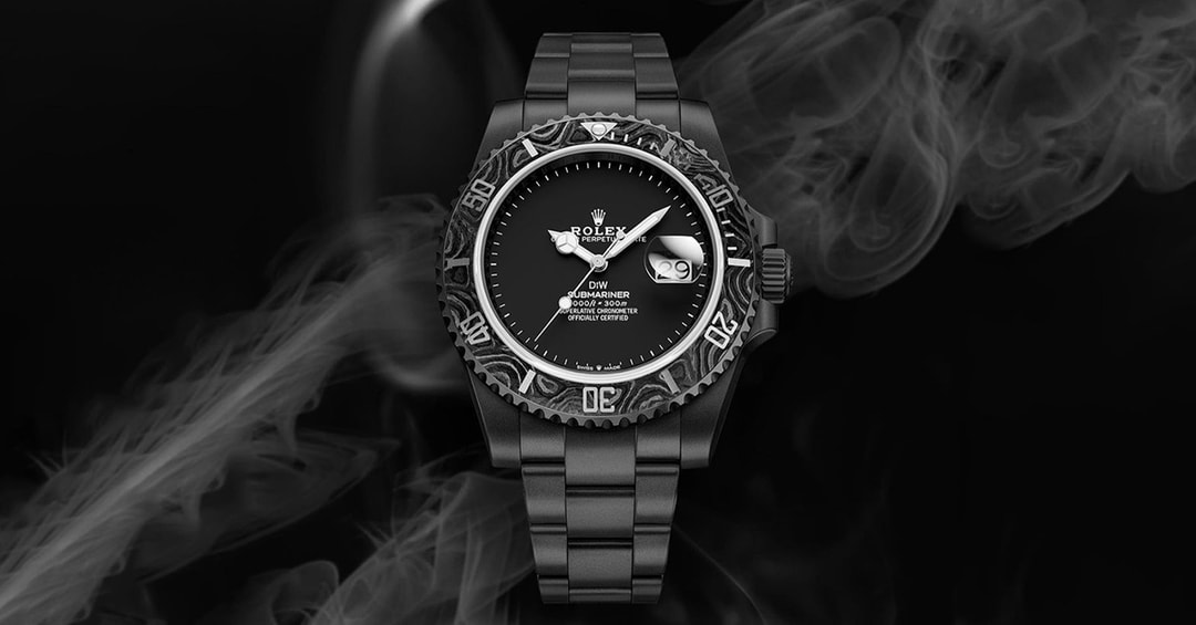 DiW 打造極簡黑水鬼 Rolex Submariner 定製錶款「Ghost」 | Hypebeast