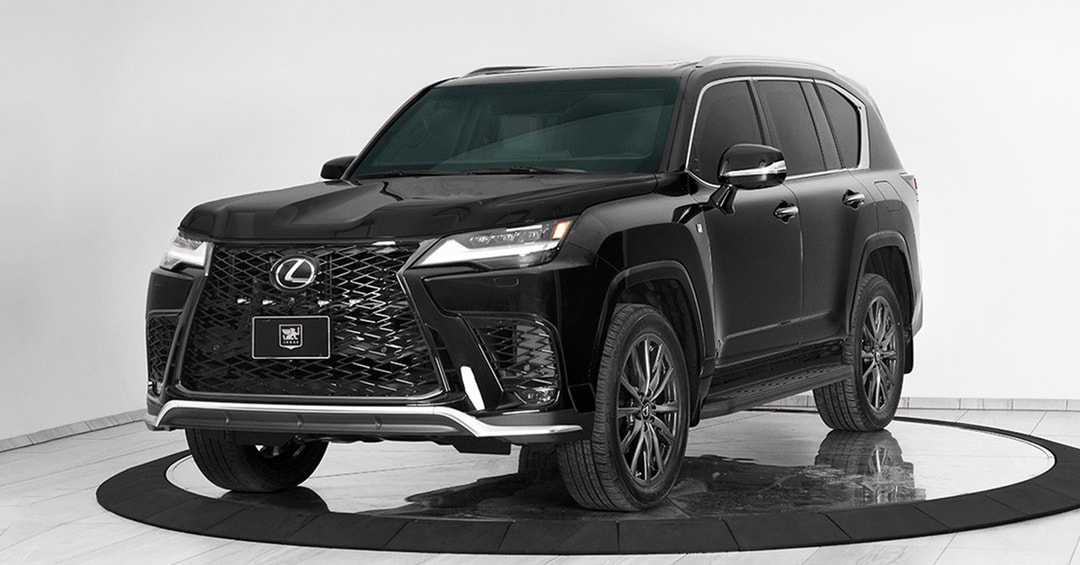 INKAS 打造 Lexus LX 600 防彈裝甲改裝車型 | Hypebeast