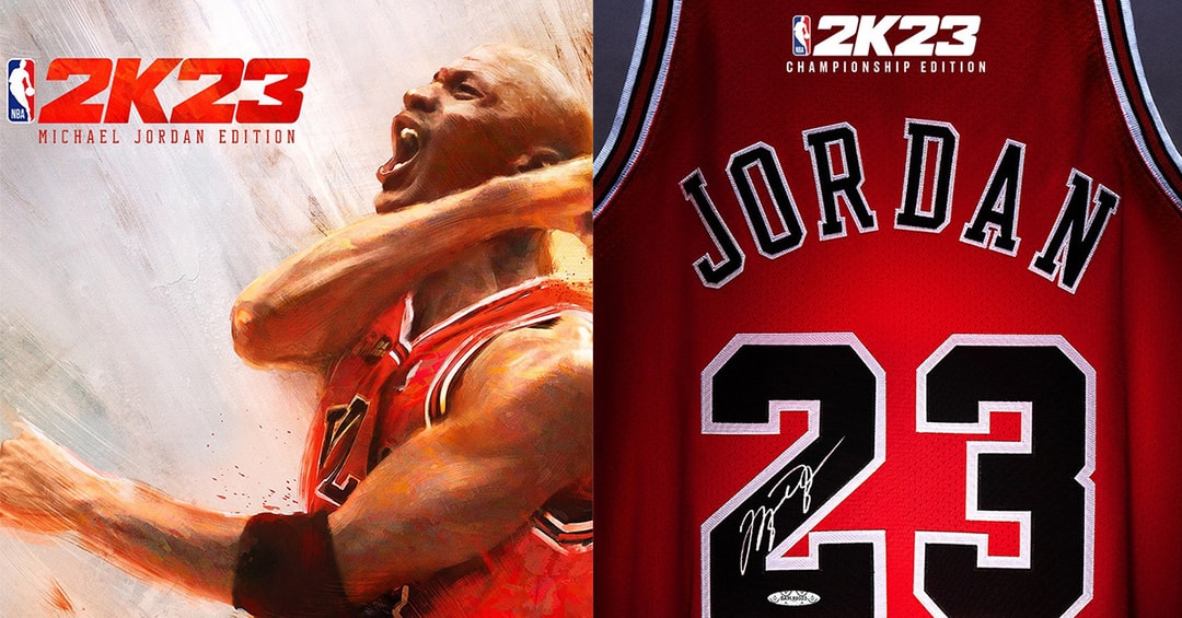 Michael Jordan 擔綱 NBA 2K23 特別版封面球星 | Hypebeast