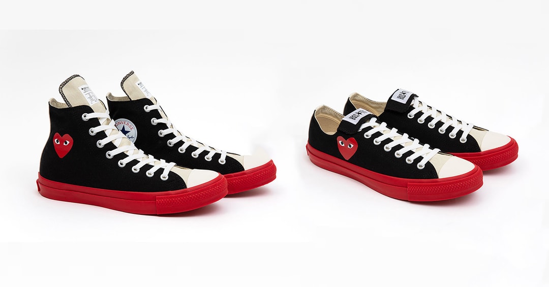 COMME des GARÇONS PLAY x Converse Chuck 70 全新聯名配色登場 | Hypebeast