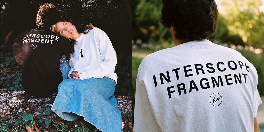 fragment design 攜手 Interscope Records 發佈最新聯乘系列 | Hypebeast