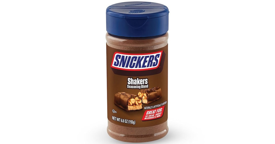 SNICKERS 推出全新巧克力、花生、焦糖綜合口味搖搖調味粉 | Hypebeast