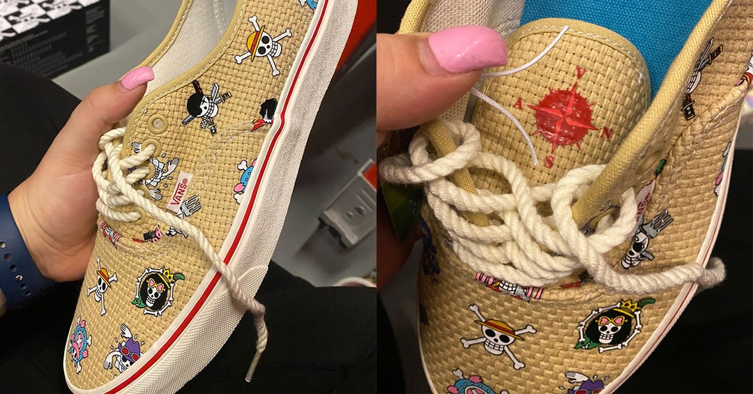 率先預覽《ONE PIECE》x Vans Authentic 最新聯名鞋款 | Hypebeast
