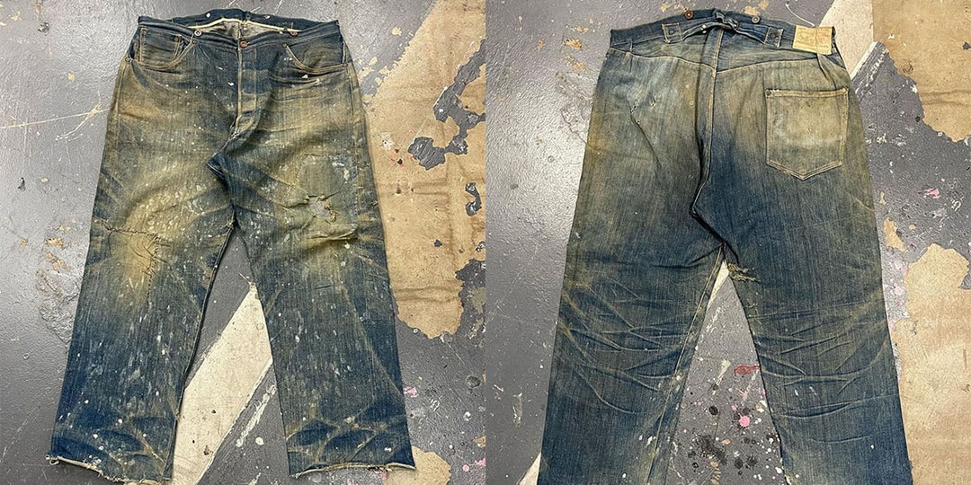 1880 年代 Levi's 古著牛仔褲以 $87,400 美元拍賣售出 | Hypebeast