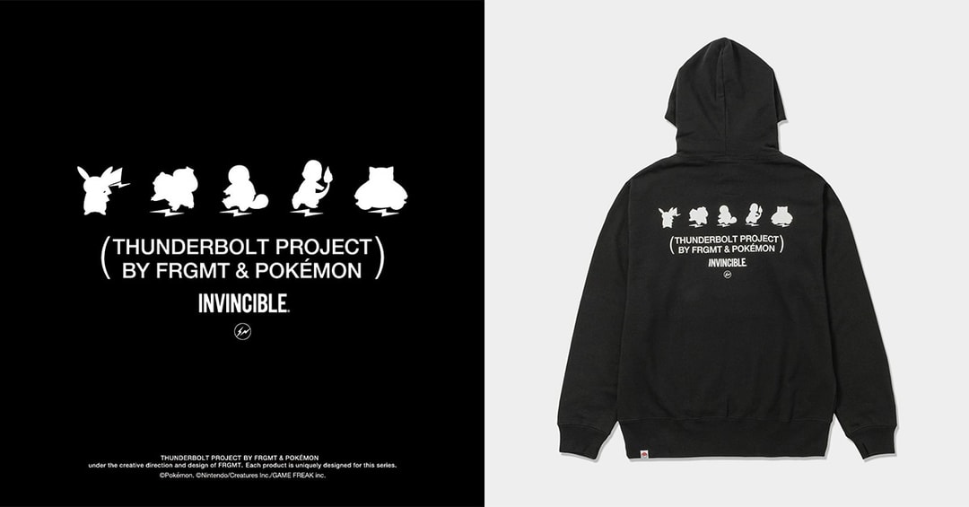 INVINCIBLE 宣佈展開 INN THUNDERBOLT PROJECT BY FRGMT & Pokémon 全新期間限定店 ...