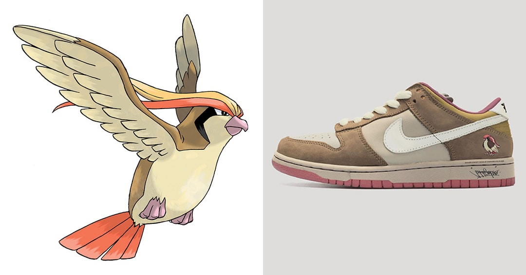 設計師打造 Nike SB Dunk Low 超人氣 Pokémon「大比鳥 Pidgeon」定製配色 | Hypebeast