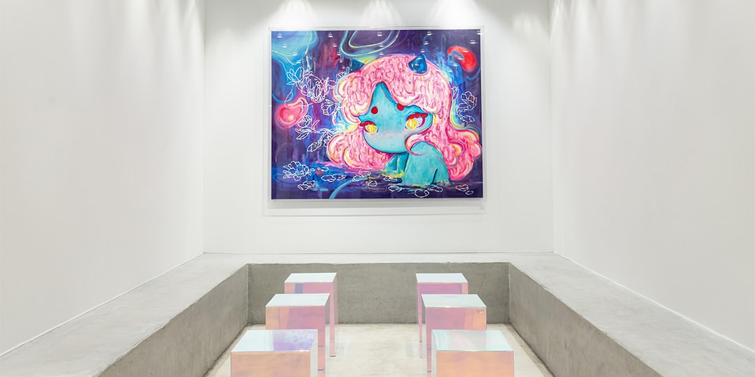 Hypebeans 攜手西班牙藝術家 Okokume 打造全新 Cosmic Girl 咖啡藝術空間 | Hypebeast