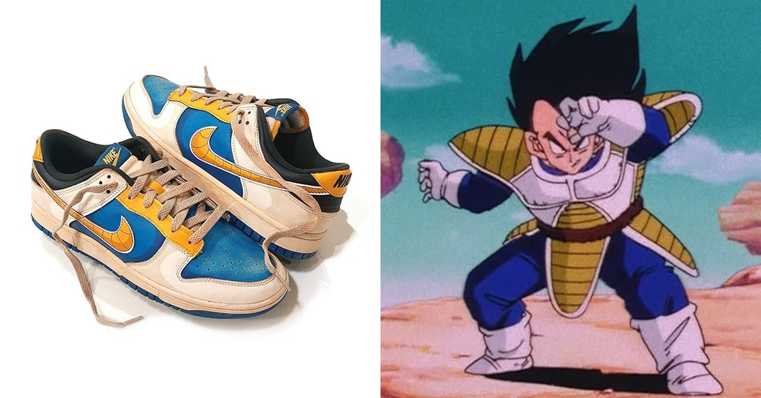 設計師打造 Nike Dunk Low「達爾/比達 Vegeta」全新定製配色 | Hypebeast