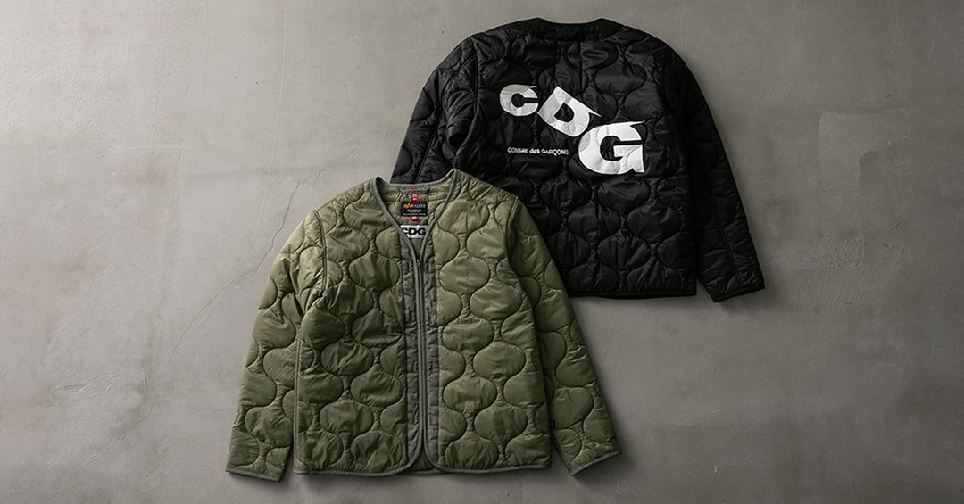 COMME des GARÇONS CDG x Alpha Industries 最新聯名系列發佈 | Hypebeast