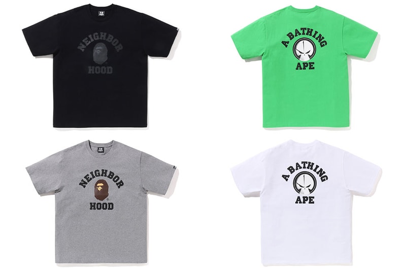 A BATHING APE® x NEIGHBORHOOD 聯名系列正式發佈 | Hypebeast