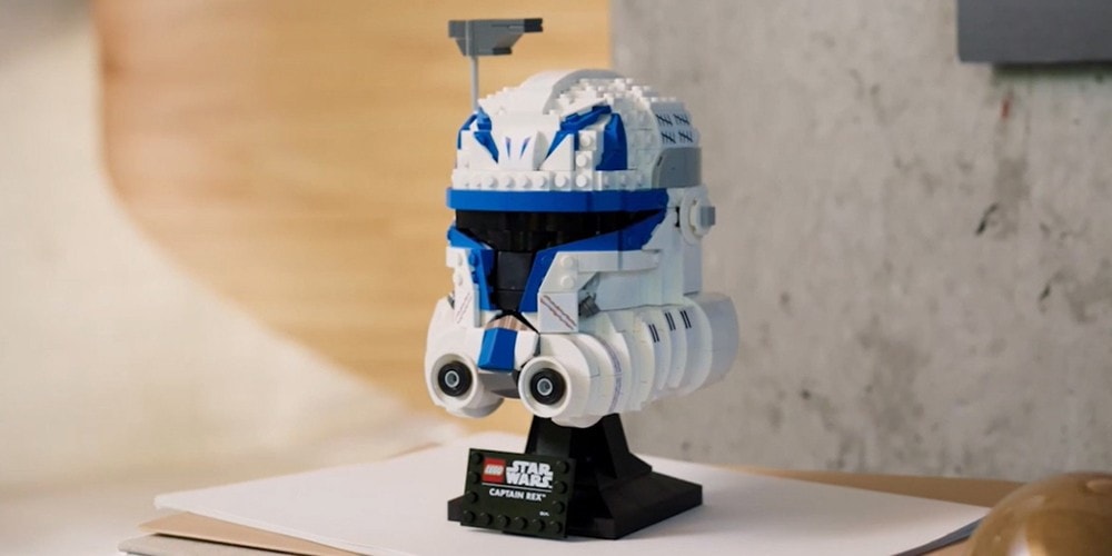 LEGO 推出《星際大戰 Star Wars》「複製人上尉 Rex」積木頭盔 | Hypebeast