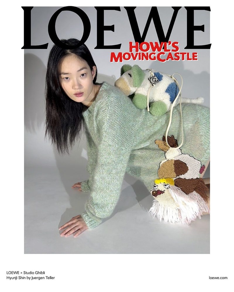 LOEWE x 吉卜力工作室《霍爾的移動城堡》最新聯名系列形象大片正式亮相 | Hypebeast
