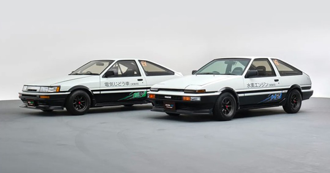 Toyota 推出全新氫燃料與電能化 AE86 概念改裝車型 | Hypebeast