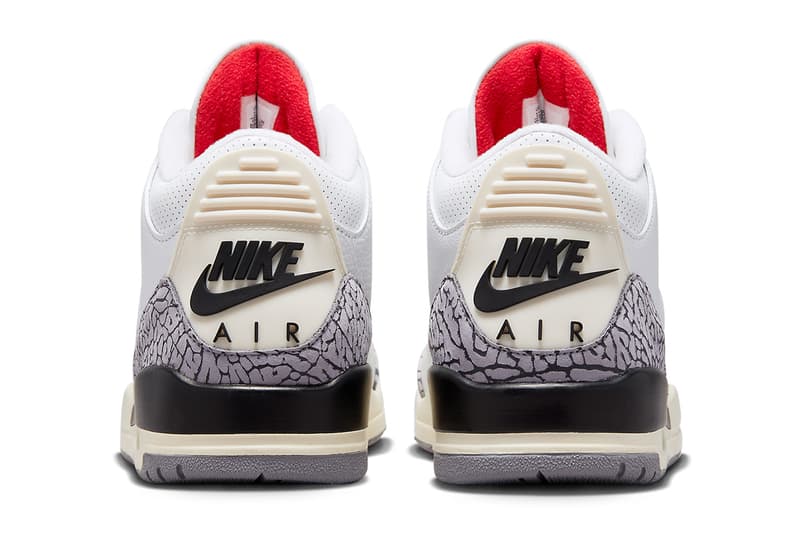 Air Jordan 3 最新重製配色「White Cement Reimagined」官方圖輯、發售情報正式公開 | Hypebeast