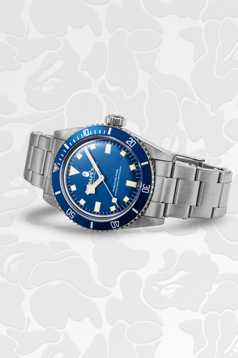 A BATHING APE® 推出 TYPE 1 與 TYPE 2 兩款全新 BAPEX 錶款 | Hypebeast
