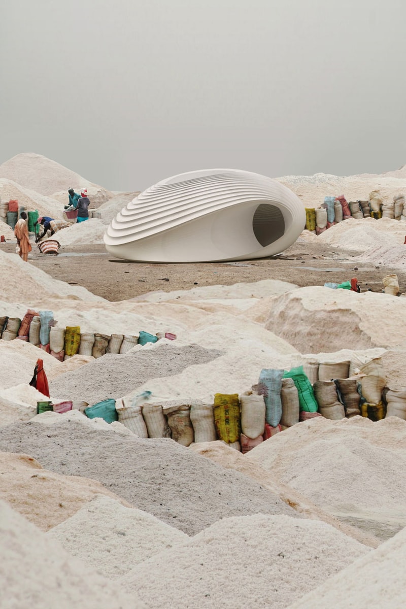 設計工作室 Hassell 攜手 to.org 運用再生塑料、3D 列印技術打造公共展館 | Hypebeast