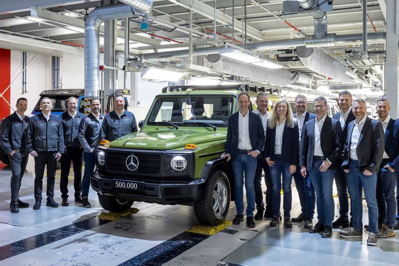 Mercedes-Benz G-Class 車系正式達成生產 500,000 輛重大里程碑 | Hypebeast