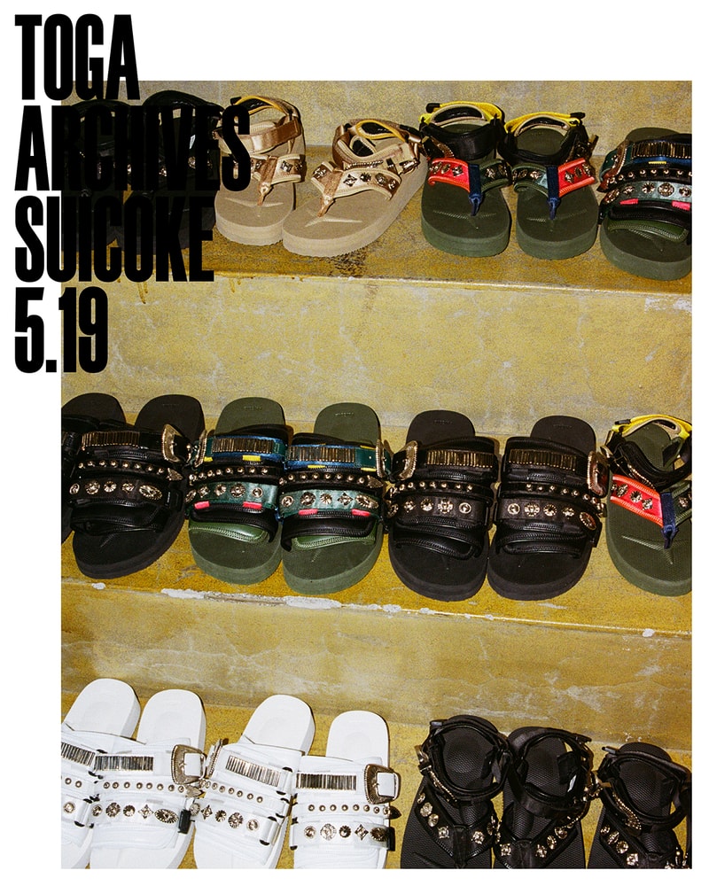 TOGA x SUICOKE 最新聯名涼鞋系列正式登場 | Hypebeast