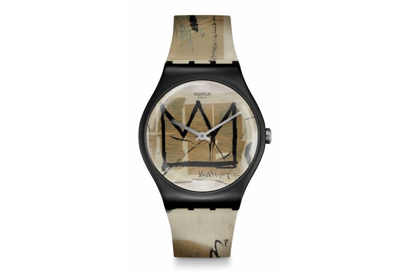 Swatch x Jean-Michel Basquiat 聯名系列錶款發佈 | Hypebeast