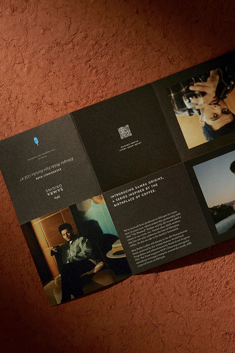 Blue Bottle Coffee 攜手 The Weeknd 推出聯名咖啡系列「Samra Origins」 | Hypebeast