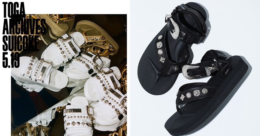 TOGA x SUICOKE 最新聯名涼鞋系列正式登場 | Hypebeast