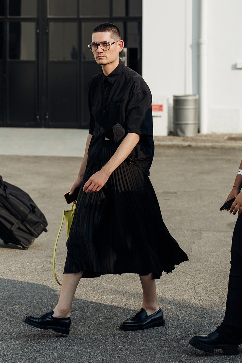 Street Style: 2024 春夏米蘭時裝周街拍特輯 | Hypebeast