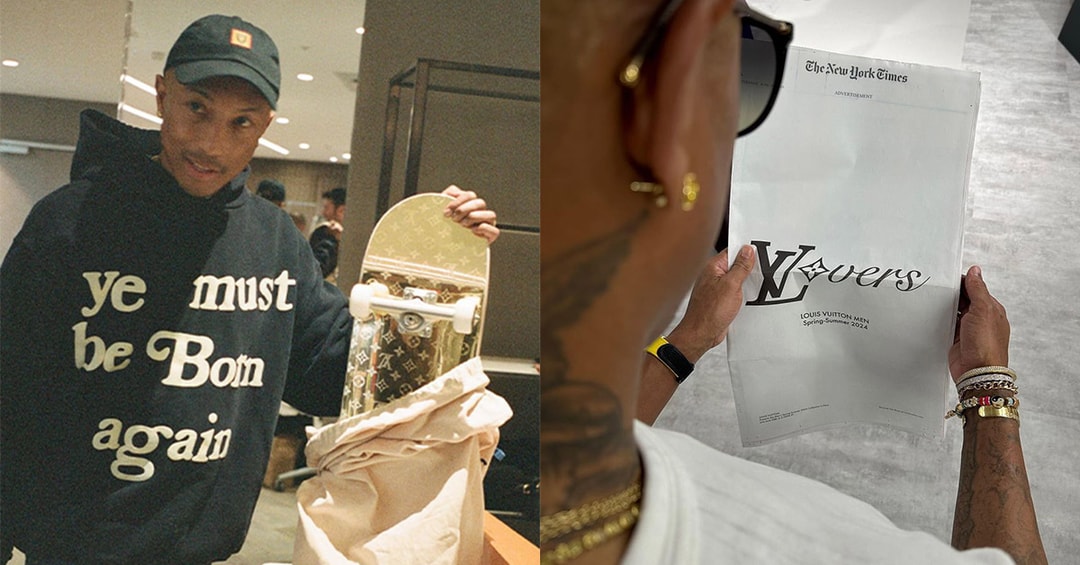 Pharrell Williams 正式開設聚焦於 Louis Vuitton 全新社群帳號 | Hypebeast