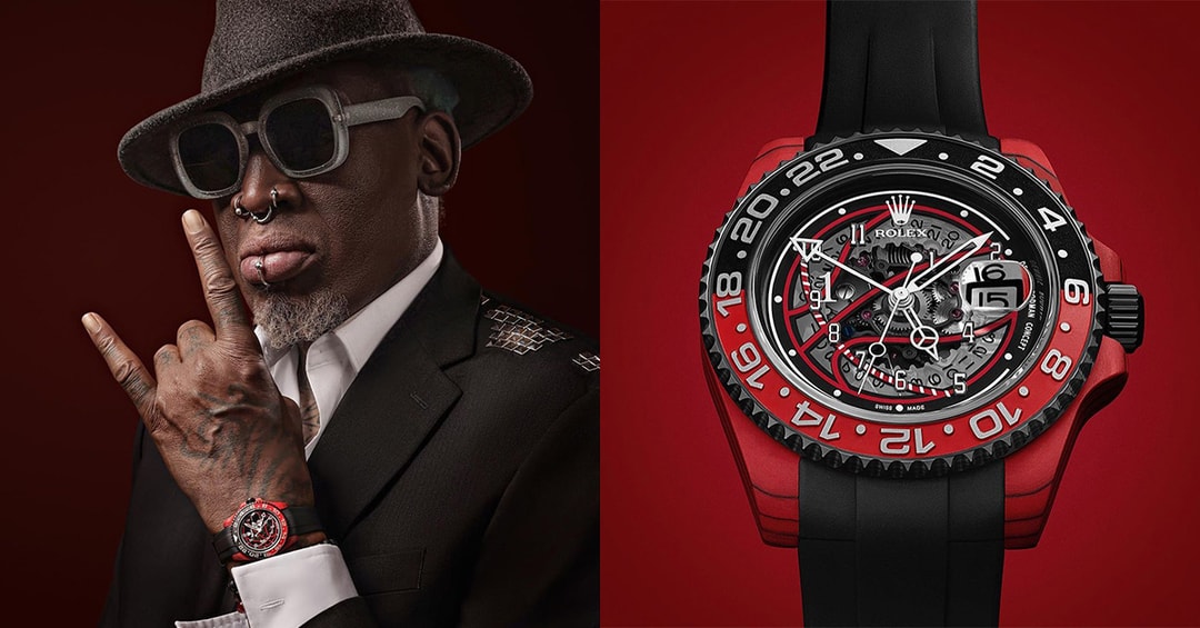 Skeleton Concept 攜手 Dennis Rodman 打造全新 Rolex GMT-Master II 定製錶款 | Hypebeast