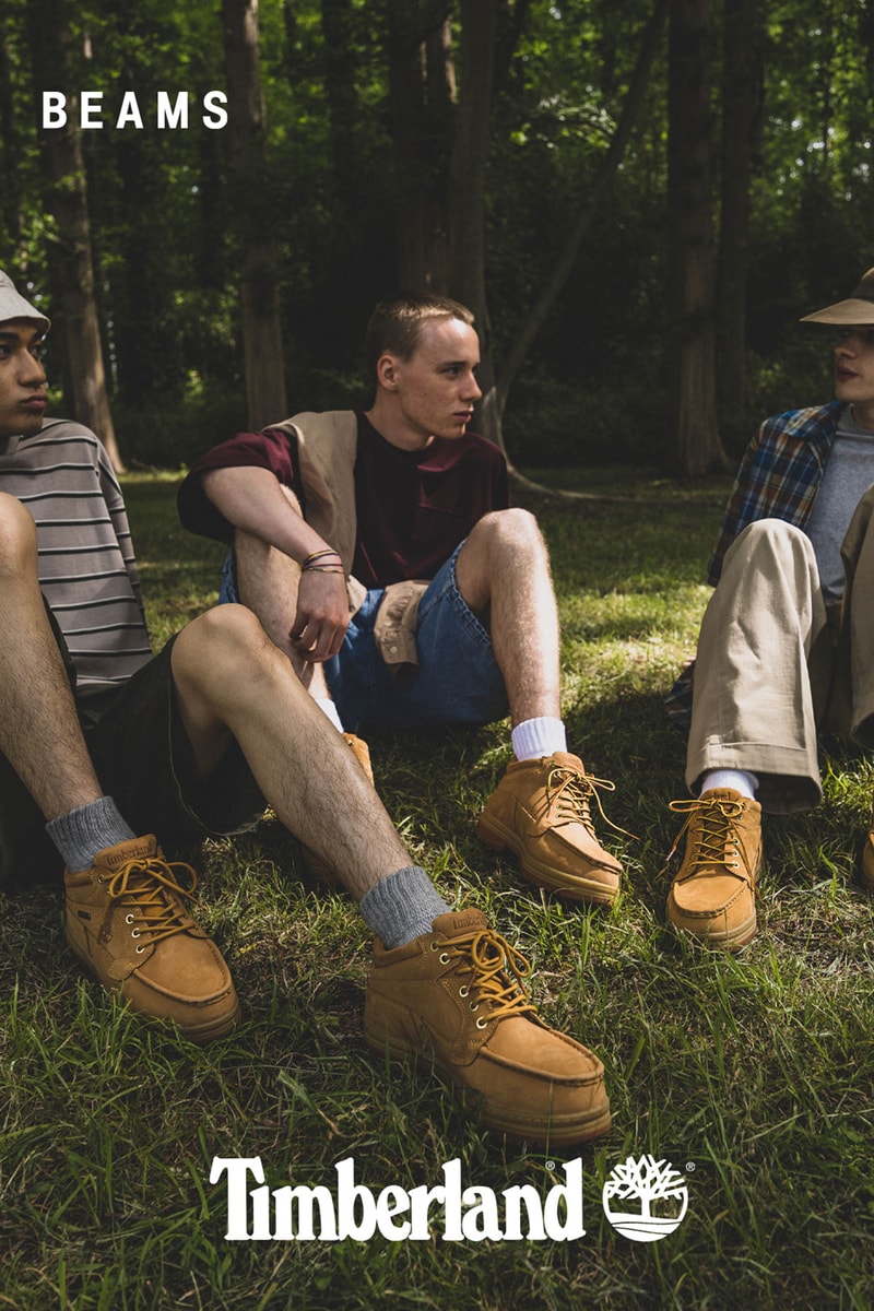Timberland x BEAMS 最新定製「MOC TOE」鞋款正式登場 | Hypebeast
