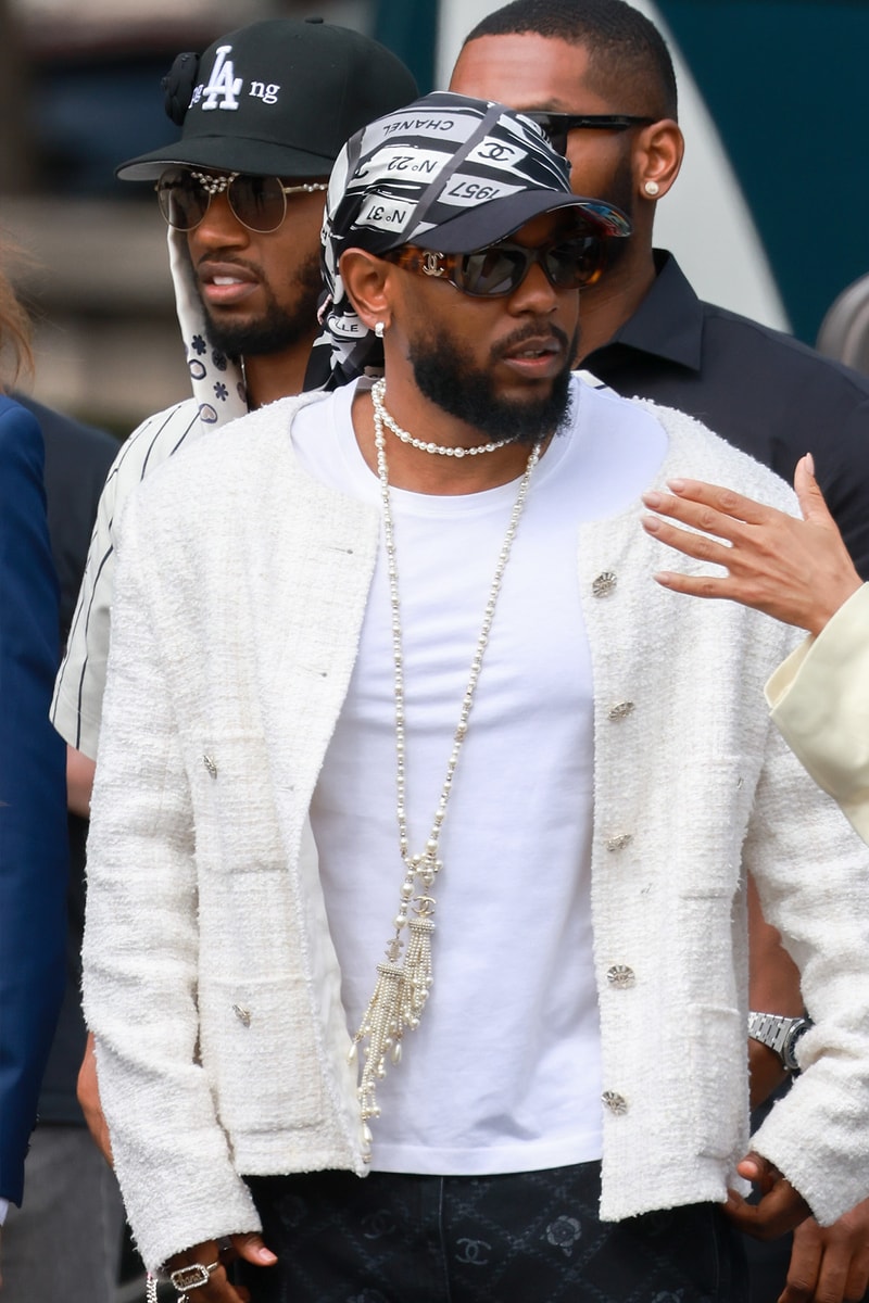 一覽 Kendrick Lamar、Dave Free 出席 CHANEL 2023 秋冬高定系列大秀造型 | Hypebeast