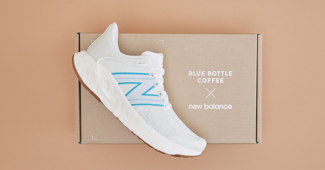 New Balance首次跨界與 Blue Bottle Coffee 聯乘合作推出環保概念跑鞋 | Hypebeast