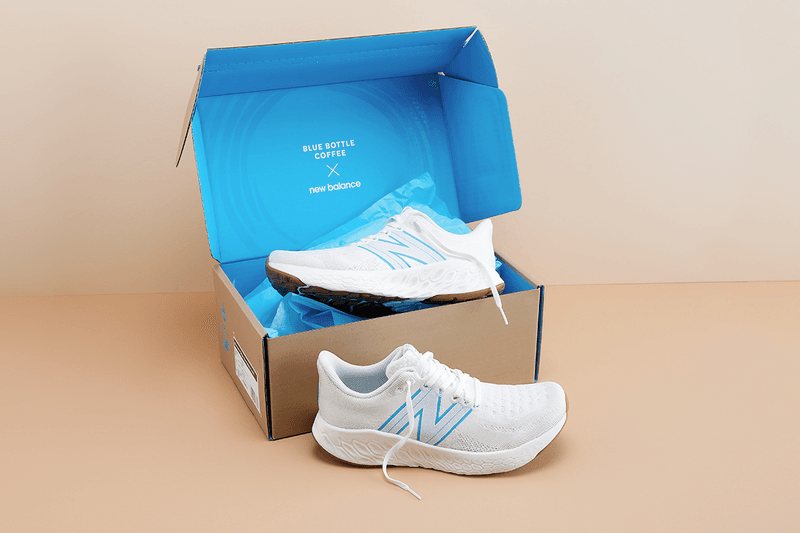 New Balance首次跨界與 Blue Bottle Coffee 聯乘合作推出環保概念跑鞋 | Hypebeast